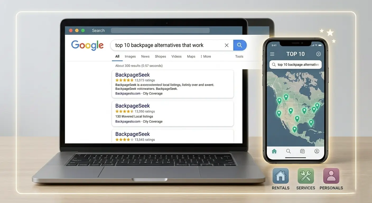 Top 10 Backpage Alternatives in 2026 | BackpageSeek